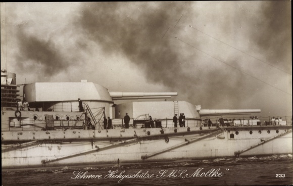 Ak Deutsches Kriegsschiff, Kaiserliche Marine, Schlachtkreuzer SMS ...