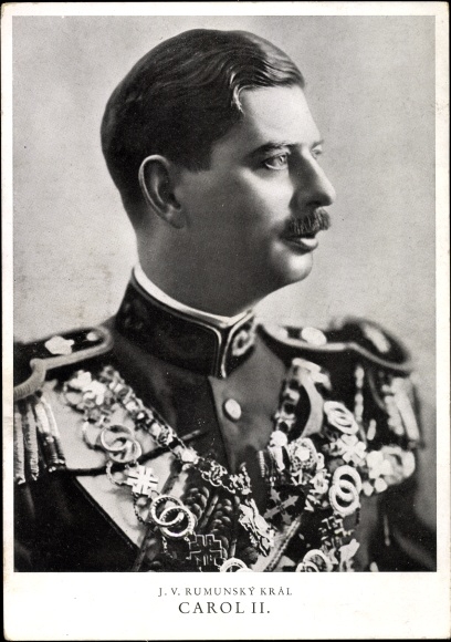 Ak Porträt König Carol II. von Rumänien Nr. 10407646 - oldthing ...