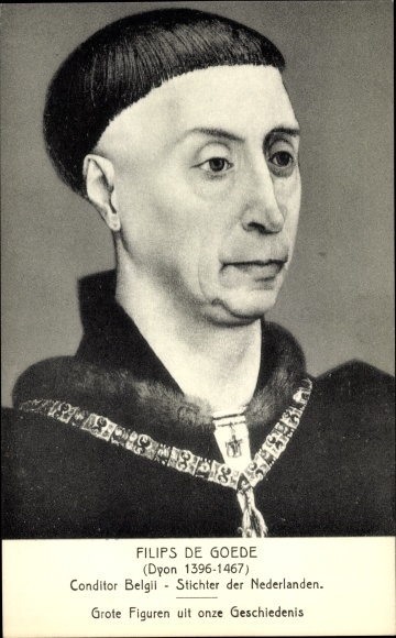 Künstler Ak Herzog Philipp der Gute von Burgund, Filips de Goede ...