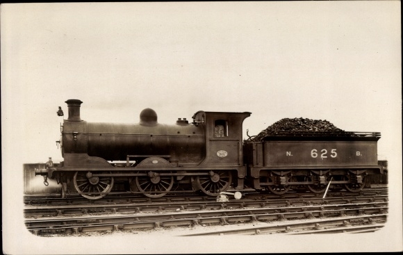Foto Ak Britische Eisenbahn, North British Railway NBR A Class No. 166 ...