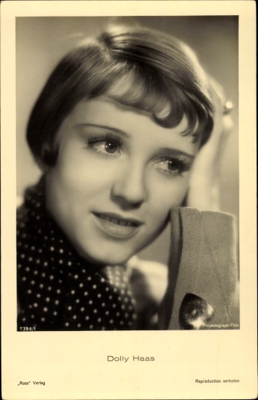 Ak Schauspielerin Dolly Haas, Portrait Nr. 3583796 - oldthing ...