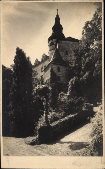 Ak Frýdlant v Čechách Friedland in Böhmen Reg Reichenberg, Schloss ...