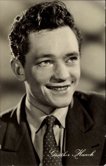 Ak Schauspieler Günther Haack, Filme Alarm im Zirkus, Zar und ...