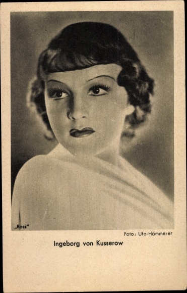 Ak Schauspielerin Ingeborg von Kusserow, Ross Verlag Nr. 3659819 - oldthing Ansichtskarten: Adel ...