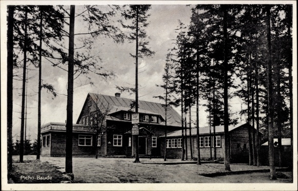 Ak Tautewalde Wilthen in der Lausitz, Picho Baude, Bes. Carl Radon Nr ...