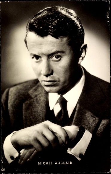 Ak Schauspieler Michel Auclair, Portrait, Film Der Fuchs von Paris Nr. 3690050 - oldthing ...