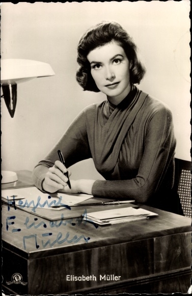 Ak Schauspielerin Elisabeth Müller, Die Macht und ihr Preis, Metro ...