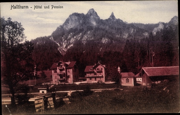 Ak Bischofswiesen in Oberbayern, Hallthurm... | oldhting.de