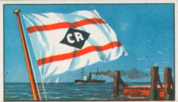 Sammelbild Reedereiflaggen der Welthandelsflotte Nr. 99, Carsten Rehder ...