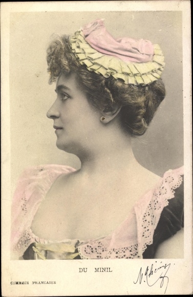 Ak Schauspielerin Renee Du Minil, Portrait Nr. 3801883 - oldthing ...