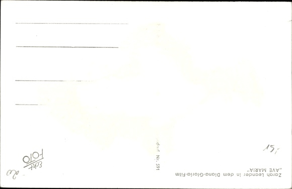 Ak Schauspielerin und Sängerin.. | Ansichtskarten günstig