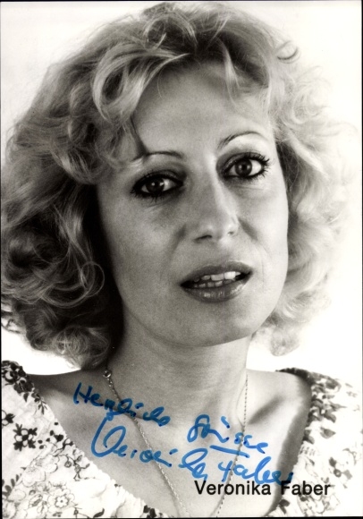 Ak Schauspielerin Veronika Faber, Portrait... | oldhting.de