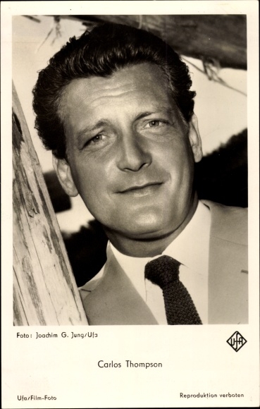 Ak Schauspieler Carlos Thompson, Portrait, Ufa Film, Das Wirtshaus im ...