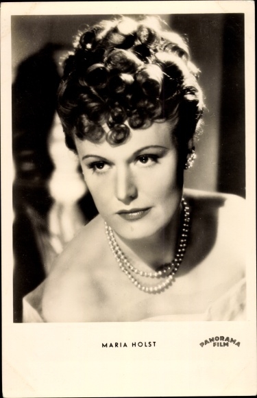 Ak Schauspielerin Maria Holst, Portrait, Panorama Film Nr. 3801089 ...