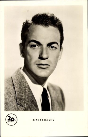 Ak Schauspieler Mark Stevens, Portrait, 20th Century Fox, Die Schlangengrube Nr. 3838525 ...