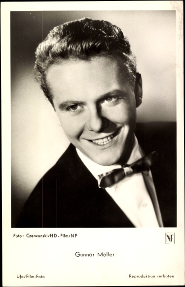 Ak Schauspieler Gunnar Möller, Portrait, Ufa Film, Der Fremdenführer ...