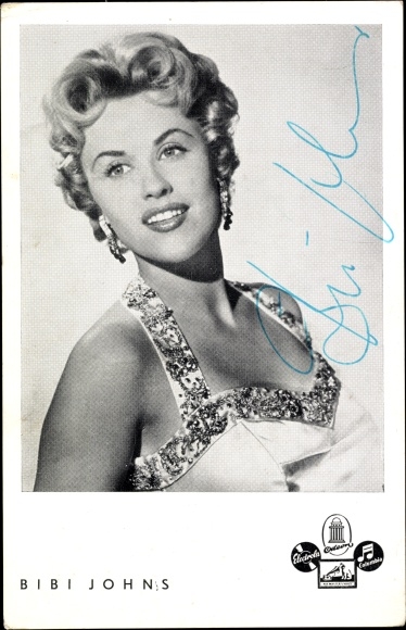 Ak Schauspielerin und Sängerin Bibi.. | Ansichtskarten günstig