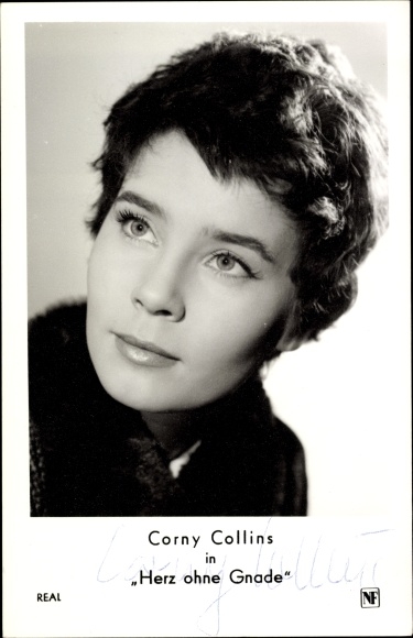 Ak Schauspielerin Corny Collins in Herz ohne Gnade, Autogramm Nr ...