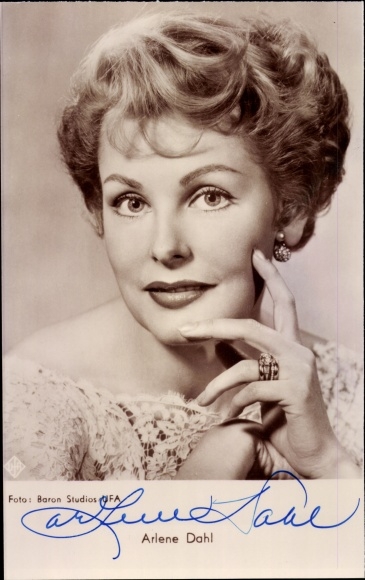 Foto Schauspielerin Ariene Dahl, Portrait, Autogramm Nr. 3996628 ...