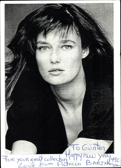 Foto Schauspielerin und Model Patricia Barzyk, Portrait, Autogramm Nr ...
