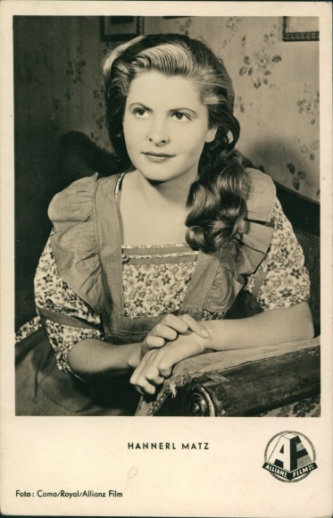 Ak Schauspielerin Hannerl Matz.. | Ansichtskarten günstig