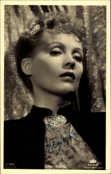 Ak Schauspielerin Ellen Bang.. | Ansichtskarten günstig