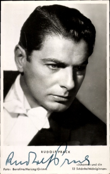 Ak Schauspieler Rudolf Prack.. | Ansichtskarten günstig