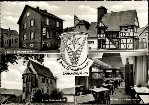 Ak Schwalbach am Taunus Hessen, Wappen.. | Postcards affordable