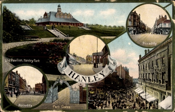 Ak Hanley West Midlands, Pavillon.. | Ansichtskarten günstig