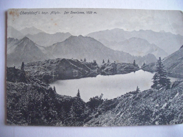 Alte Ak Oberstdorf Seealpsee Allgäu Ansichtskarten Günstig