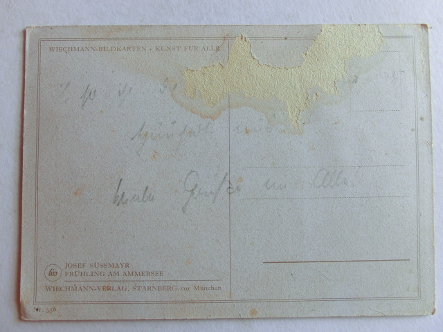 Alte AK Ammersee Josef Süßmayr Wiechmann Bildkarten [aJ1302] Nr ...