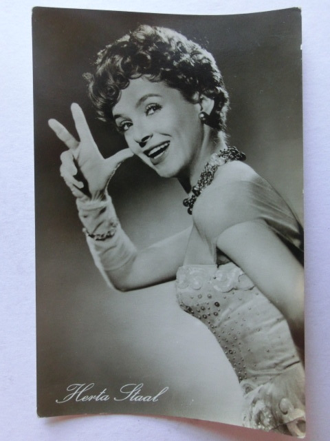 Alte AK Porträtkarte Herta Staal Schauspielerin [aL401] Nr. [aL401 ...