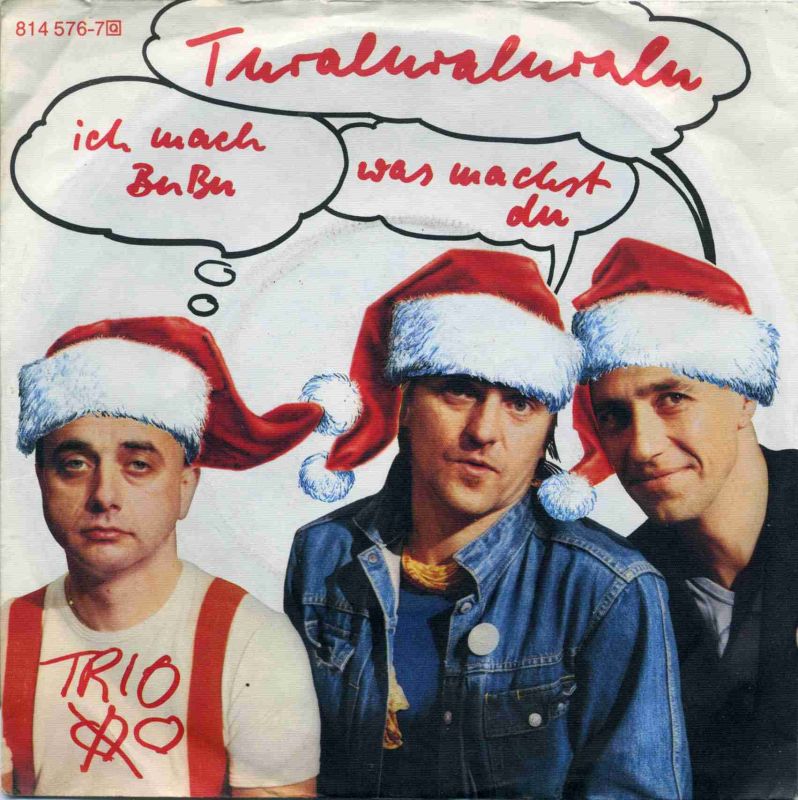 Vinyl-Single: Trio: Turaluraluralu ich mach BuBu was machst du / Immer ...