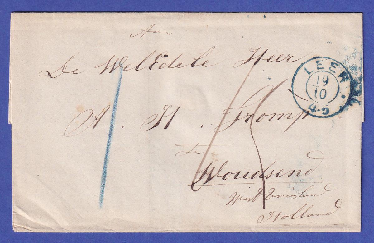 Hannover Brief mit Grenzübertritt O.. | Briefmarken günstig