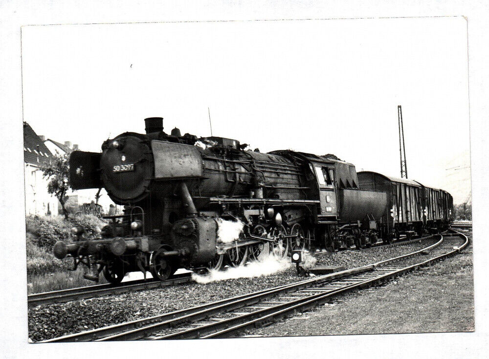 Foto DB Dampflok 50 3097 Dampflokomotive 1960er 1970er Nr. 185508249263 ...