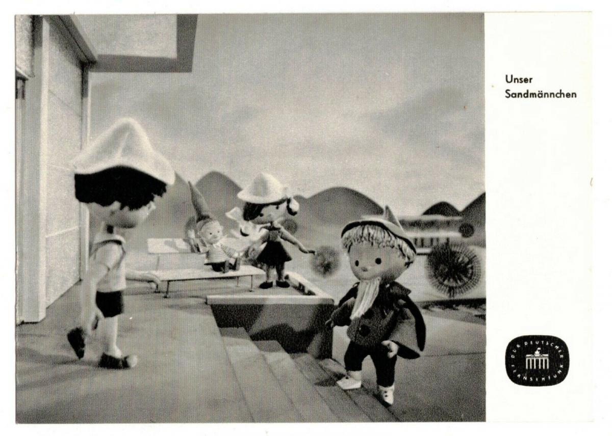 Ak Unser Sandmännchen DDR Fernsehen.. | Ansichtskarten günstig