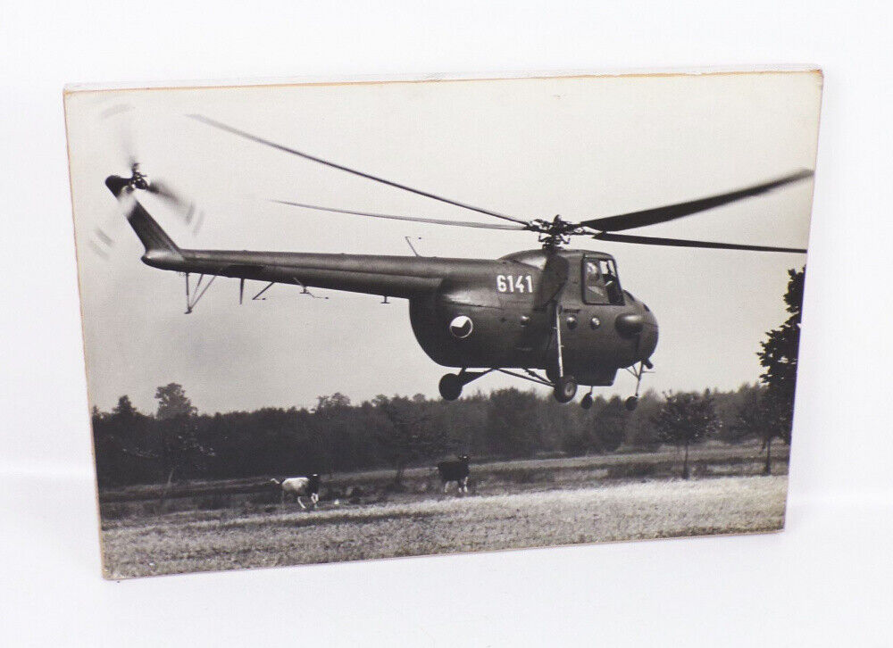 Fotografie polnischer Hubschrauber Armee Militär Polen 1970er DDR Foto ...