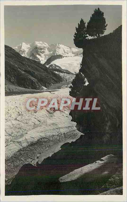 Cartes postales moderne Morteratsch Ober Engadin Blick vom Weg zur ...