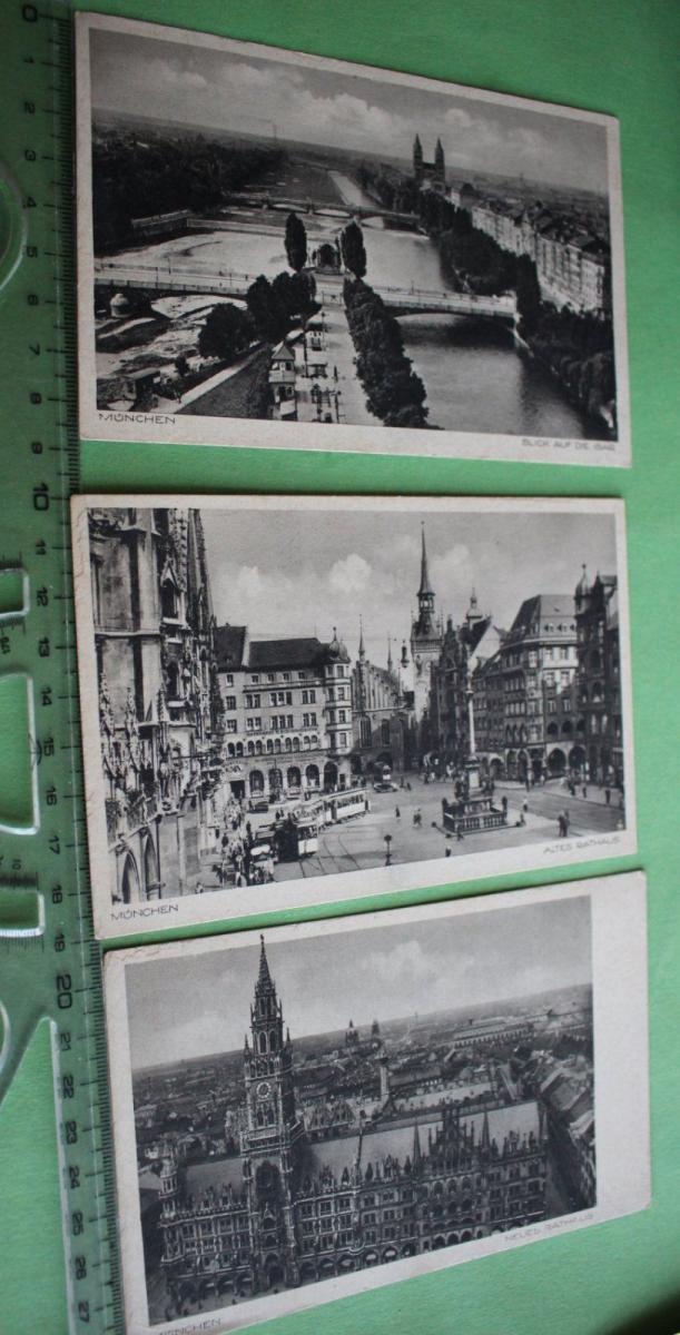 drei tolle alte Karten München.. | Ansichtskarten günstig