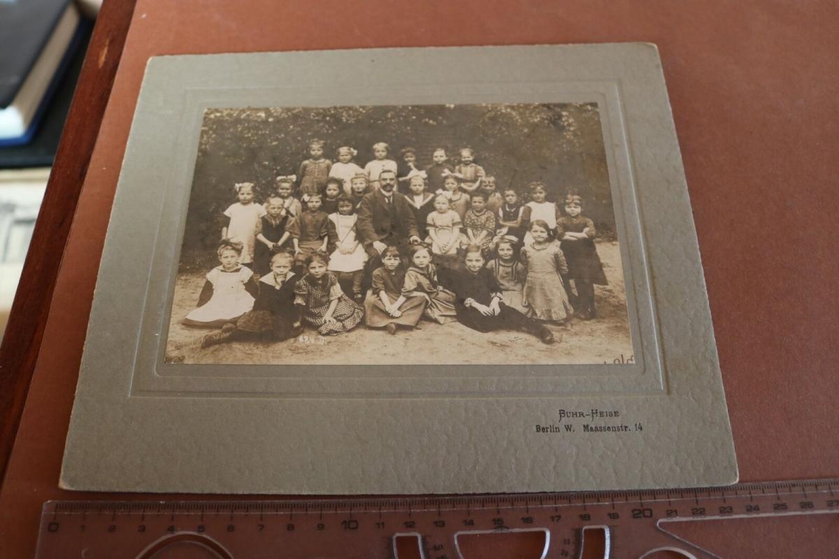 Tolles Altes Klassenfoto Schulklasse Fotografie Günstig
