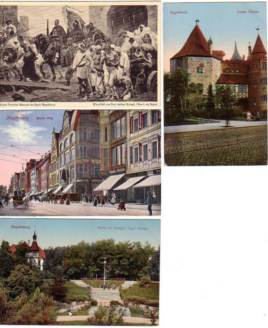 14987/4 Ak Magdeburg Lukas Klause usw. um 1920 Nr. 1173487940 ...