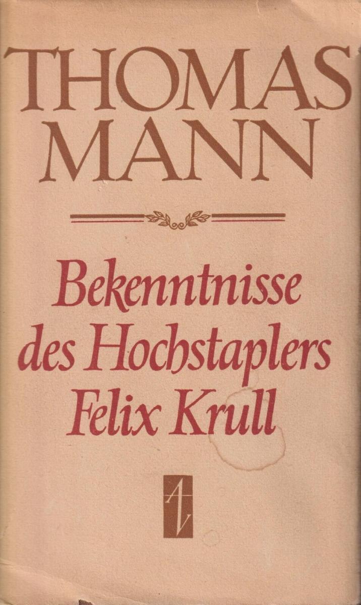 Buch: Bekenntnisse des Hochstaplers Felix Krull... | oldhting.de