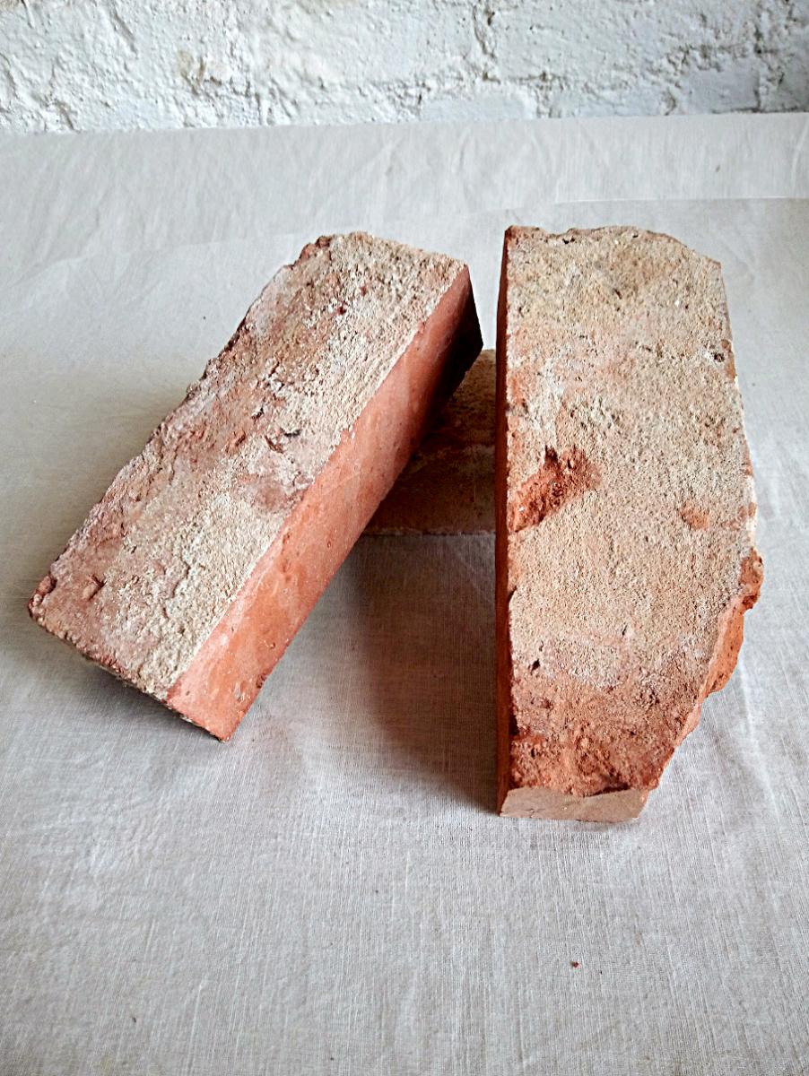 Rot Naturstein Optik Verblender Klinker Ziegel Riemchen Bricks ...