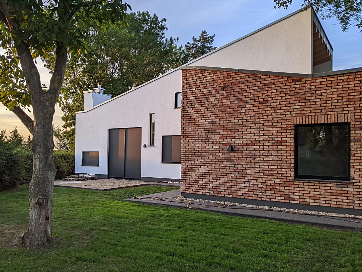 Zier Fassade elemente Energie sparen Klassisch Klinker Struktur ...