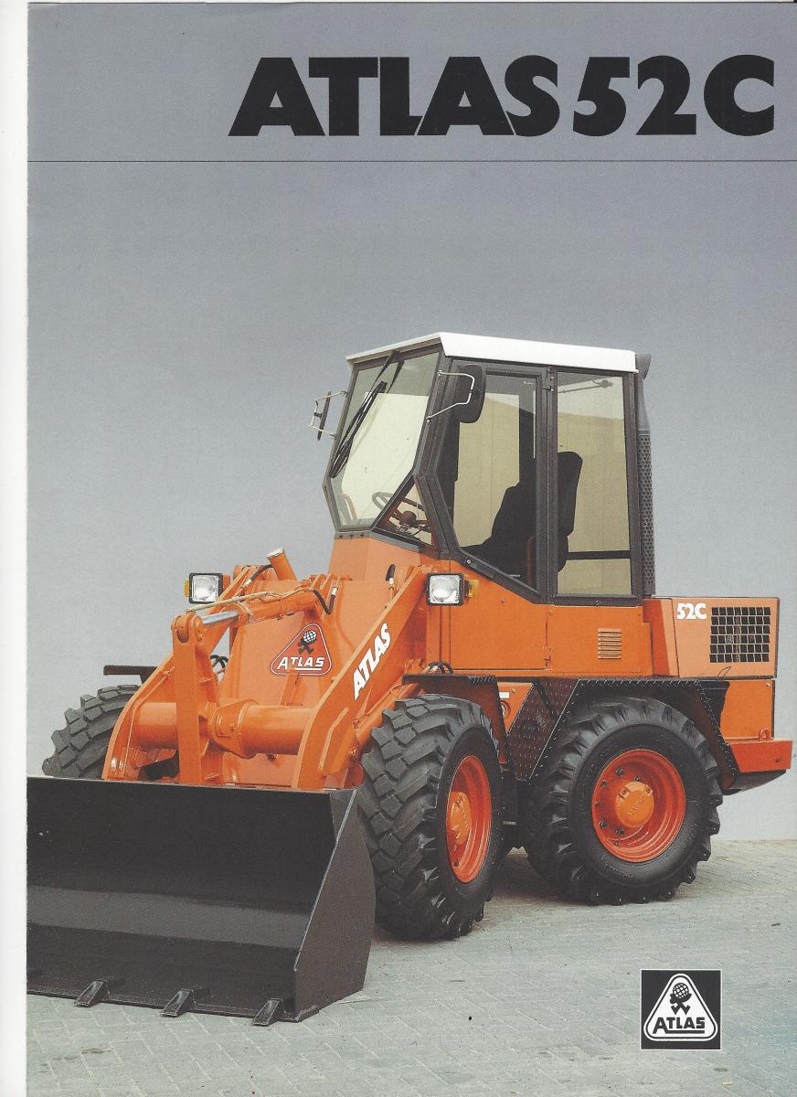 Prospekt Atlas 52C. Nr. P781 - oldthing: Spezial & Kettenfahrzeuge