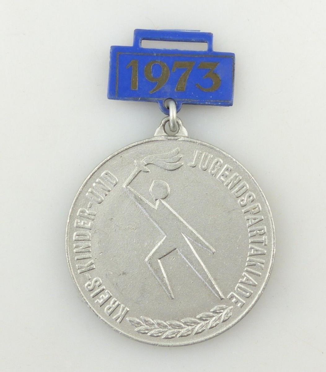 DDR Medaille Kreis-Kinder-und Jugendspartakiade 1975 Nr. 0088863271 ...