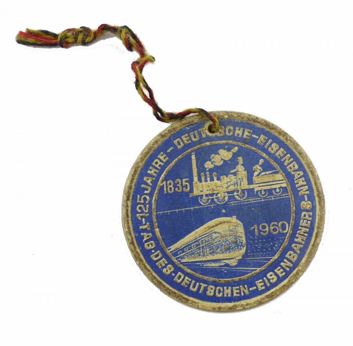 #e8050 DDR Abzeichen: Tag des Deutschen Eisenbahners 125 Jahre ...