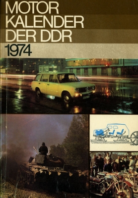 Motor-Kalender der DDR 1974 | Bücher & Zeitschriften günstig
