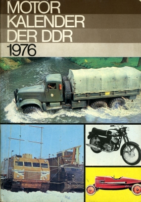 Motor-Kalender der DDR 1976 Nr. MKal.76 - oldthing: KFZ – Kataloge