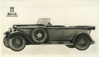 Horch 8 Type 303 -5- Werks-Fotos 1926 Nr. Horch3265 - oldthing: PKW ...